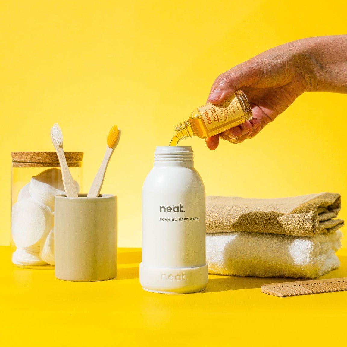 Neat Foaming Handwash Refill Starter Pack - Mango & Fig – Faerly