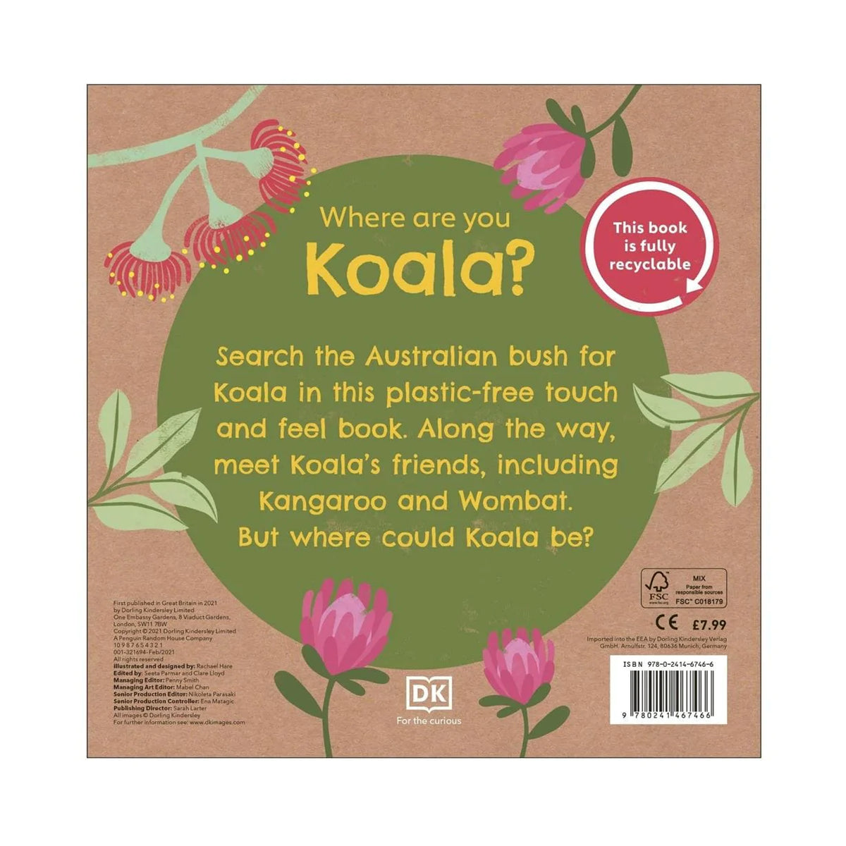 Eco Baby Where Are You Koala? : A Plastic-free Touch and Feel Book – Faerly