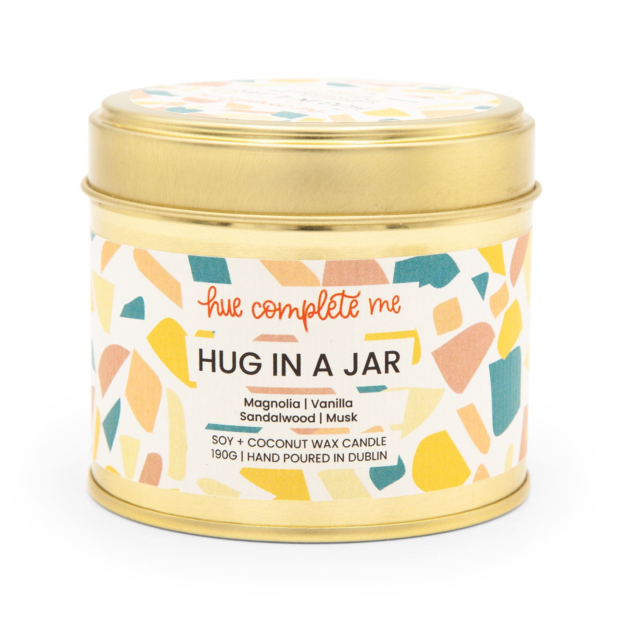 Hug in a Jar Candle in Gold Tin - 190g/30 hours – Faerly
