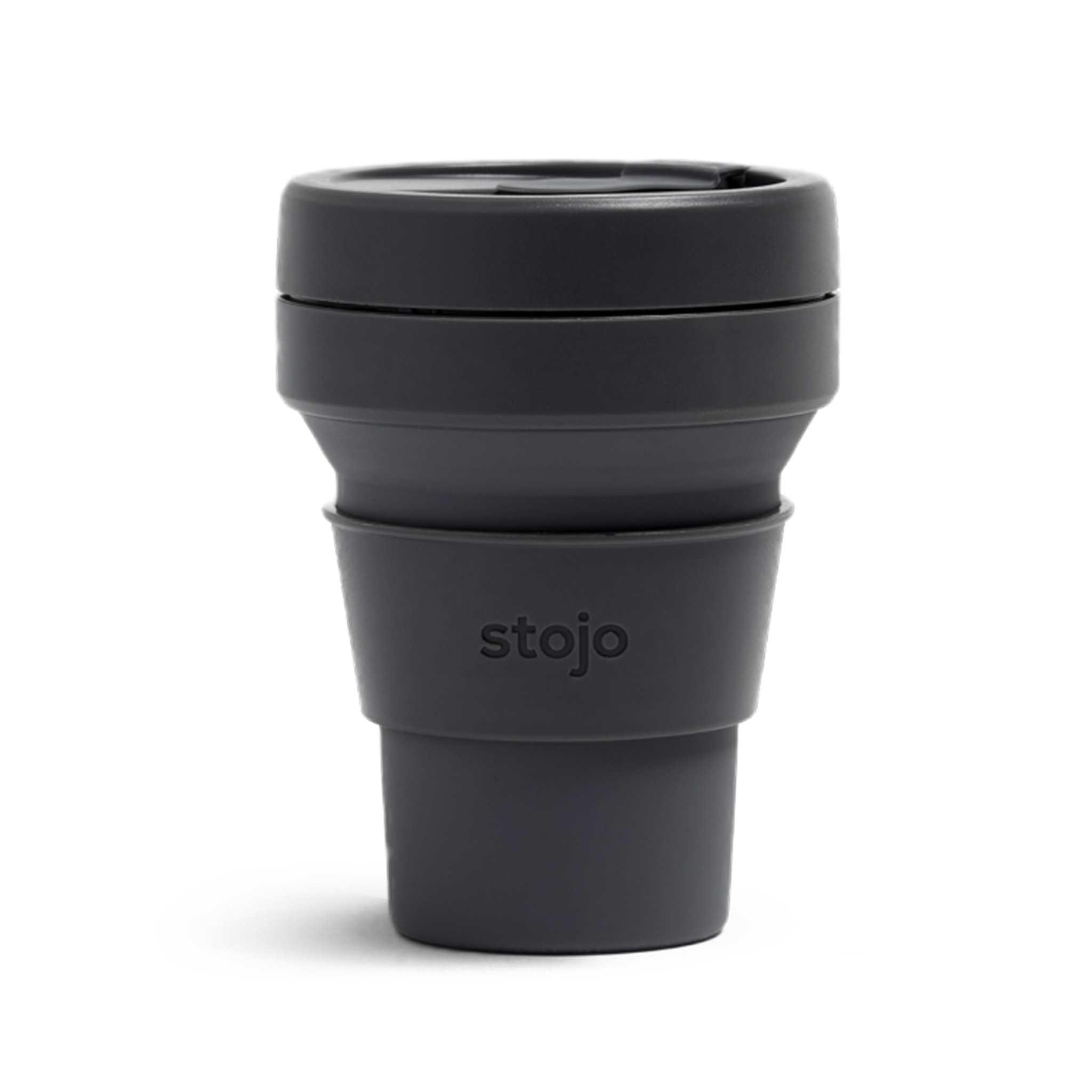 Stojo Collapsible & Reusable Travel Mug 12oz/355ml - Carbon – Faerly
