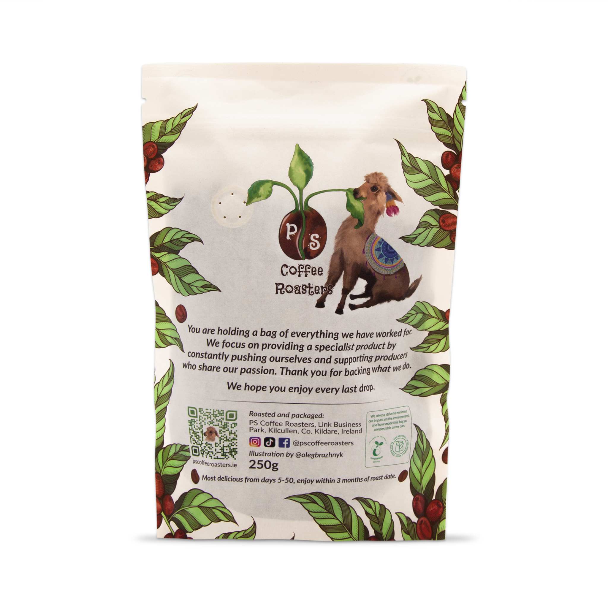 PS Coffee Roasters Coffee 250g – Faerly