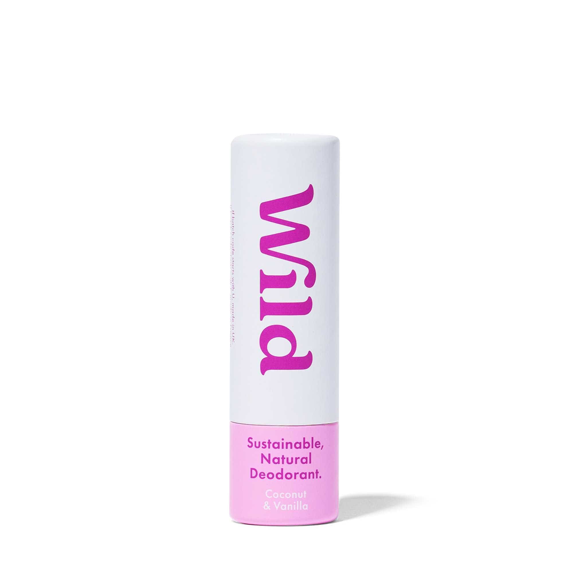 Wild Natural Deodorant Mini Deo 16g - Coconut & Vanilla – Faerly
