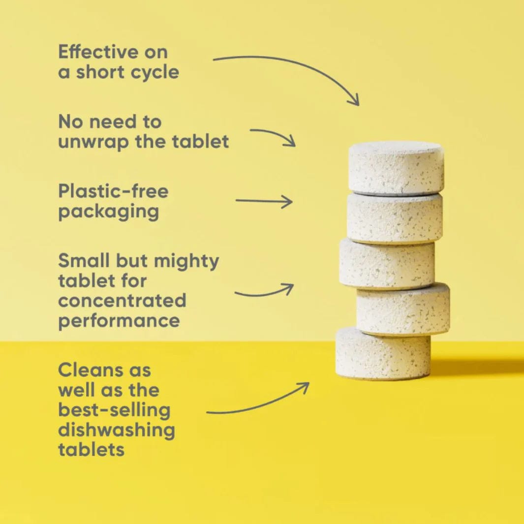 Neat All in One Dishwasher Tablets -Zingy Lemon - 30 Pack – Faerly