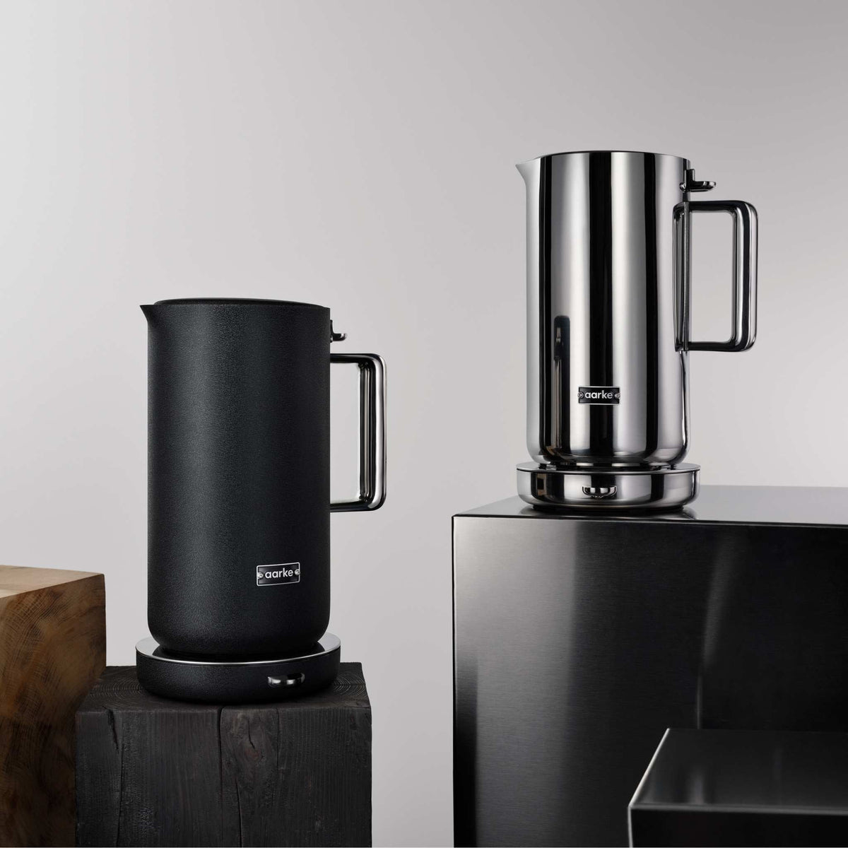 Aarke Kettle in Matte Black - Smart Electric Kettle with Variable Temp ...