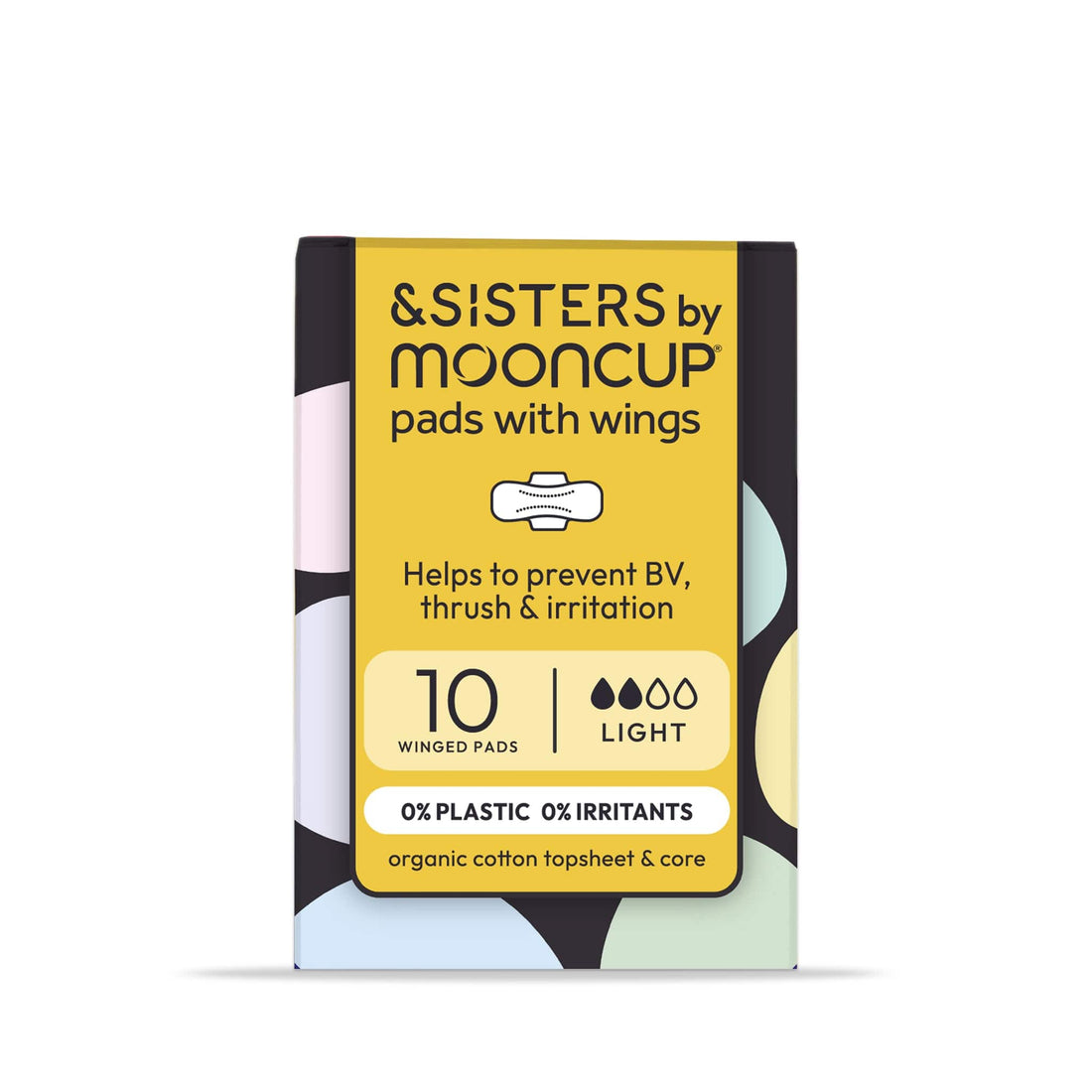 Organic Cotton Period Pads with Wings - & SISTERS – Faerly