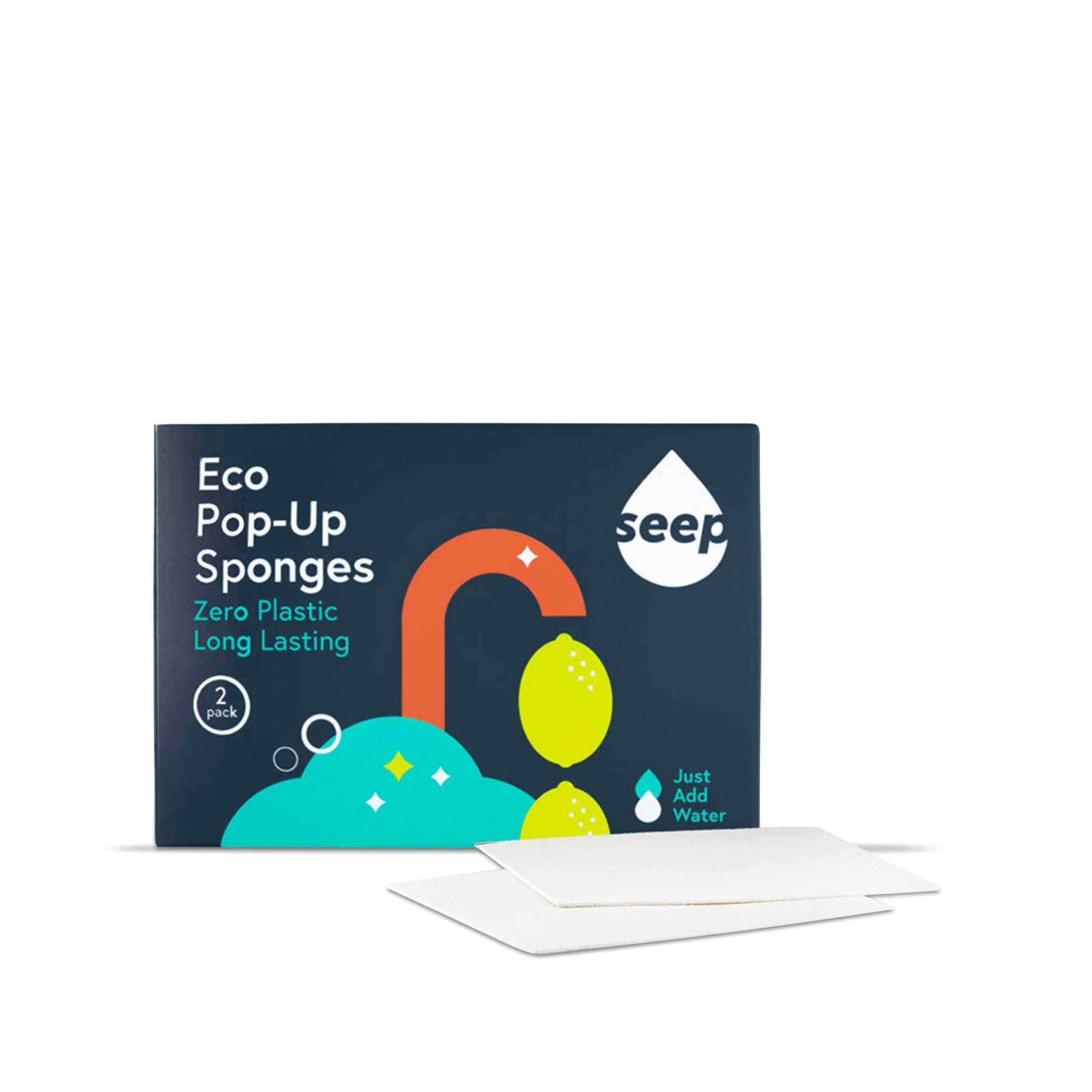 Eco Pop-Up Sponges – 2 Pack - Seep – Faerly