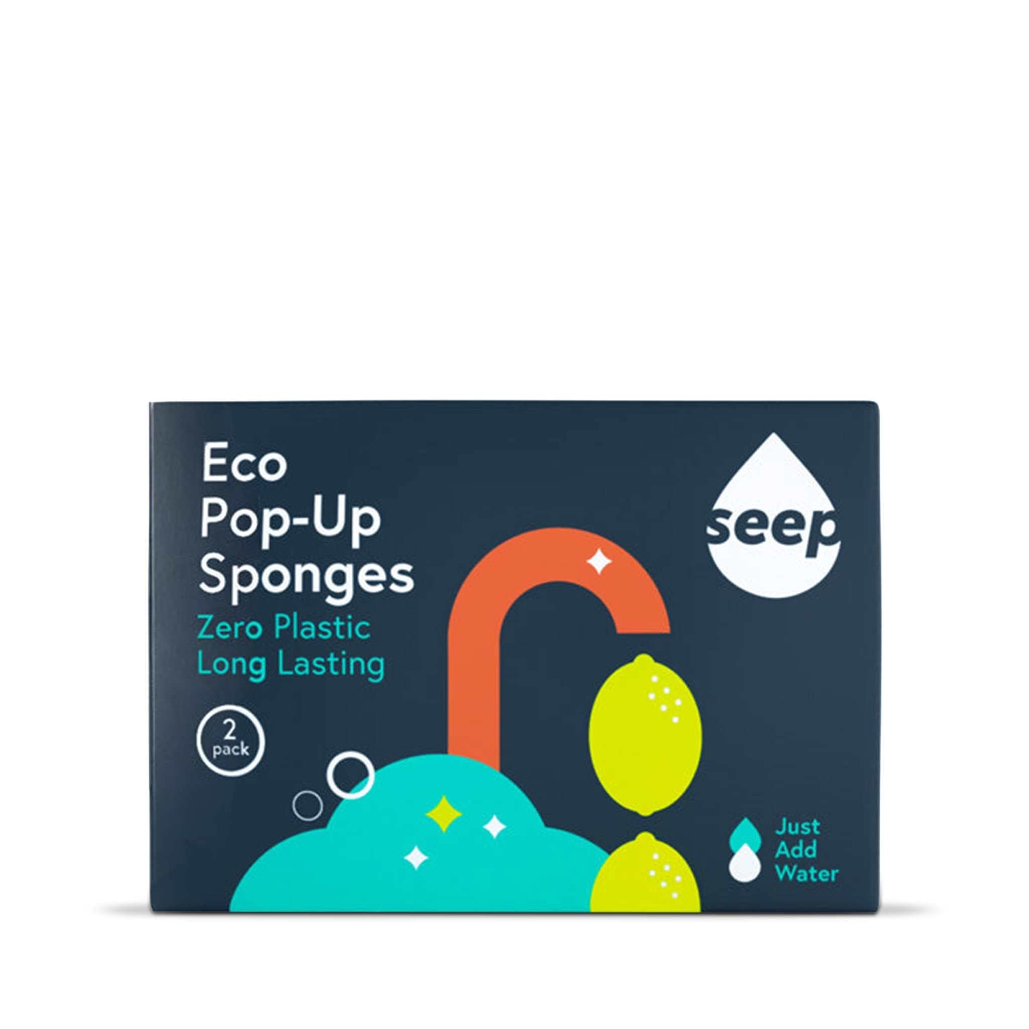 Eco Pop-Up Sponges – 2 Pack - Seep – Faerly
