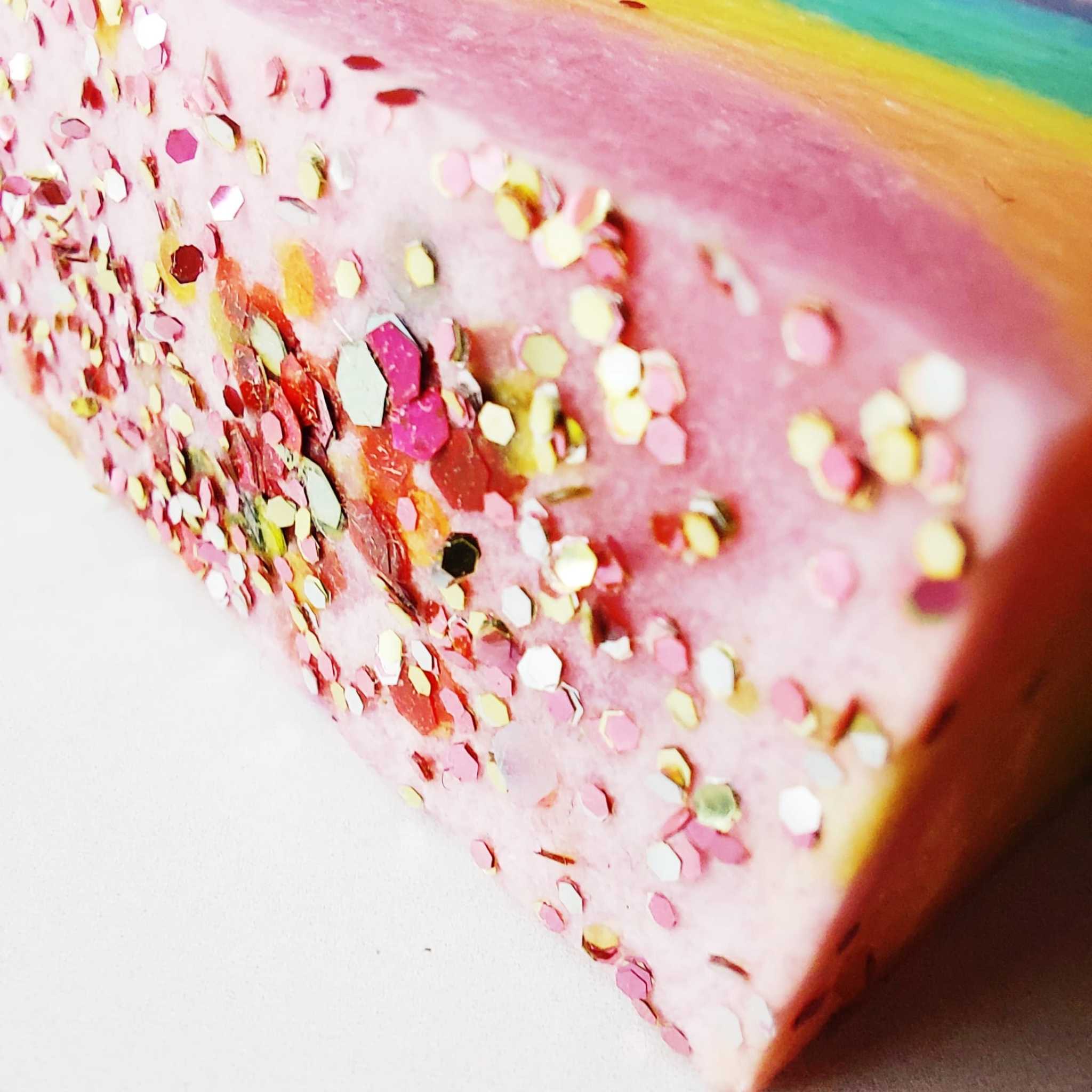 Bród Rainbow Pride Soap - Sweet Orange - Handmade by Janni Bars – Faerly