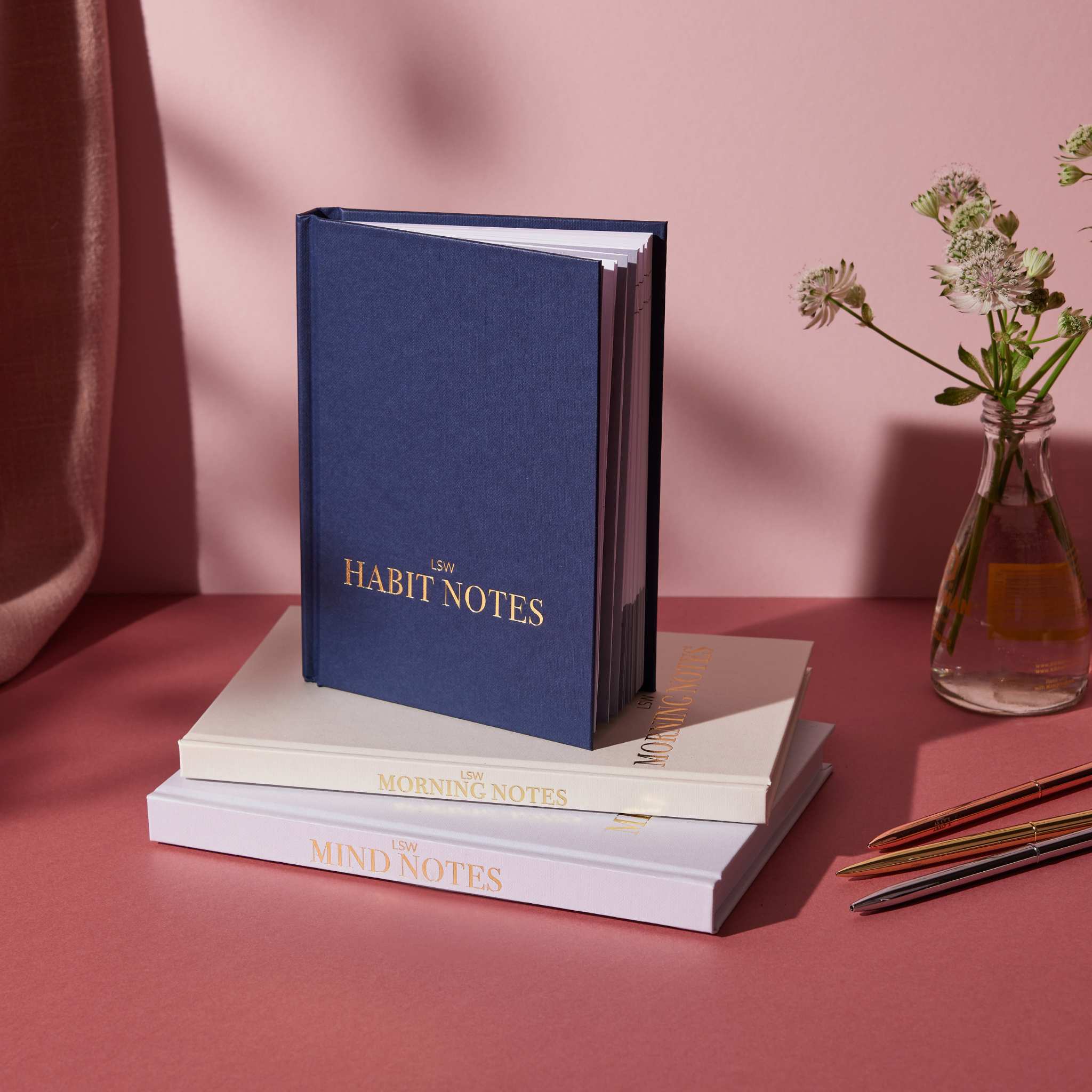 LSW Habit Notes - Undated Daily Habit Tracking Journal – Faerly