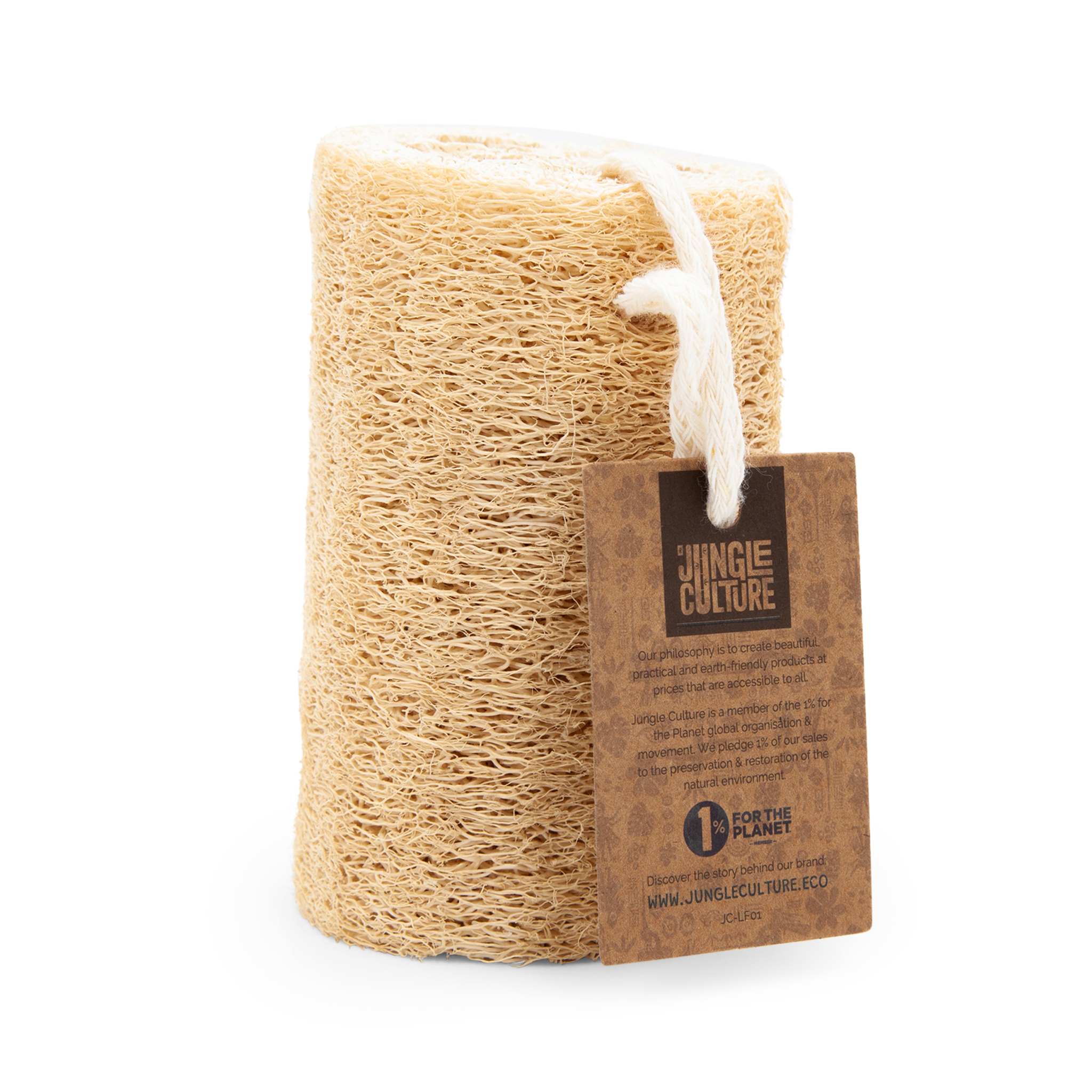 Natural Organic Exfoliating Loofah with String - Jungle Culture – Faerly