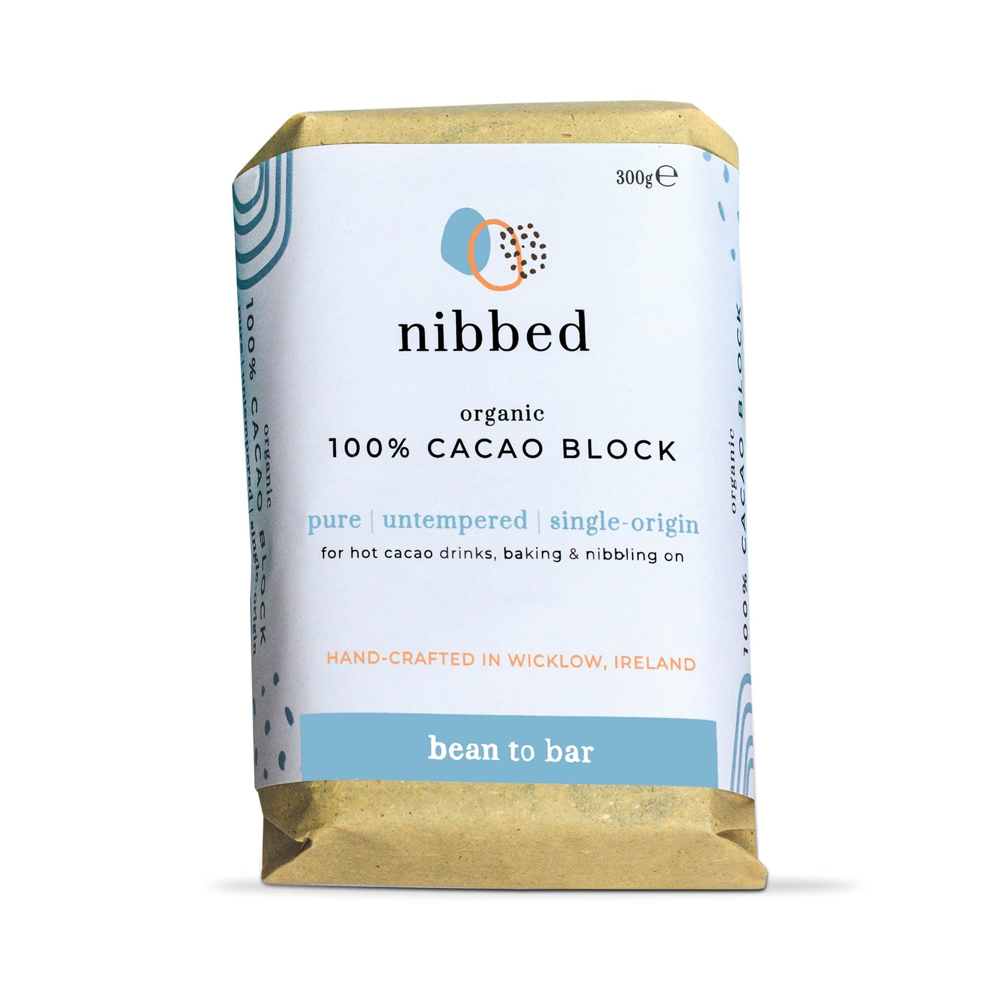 Nibbed Organic 100% Cacao Block – Faerly