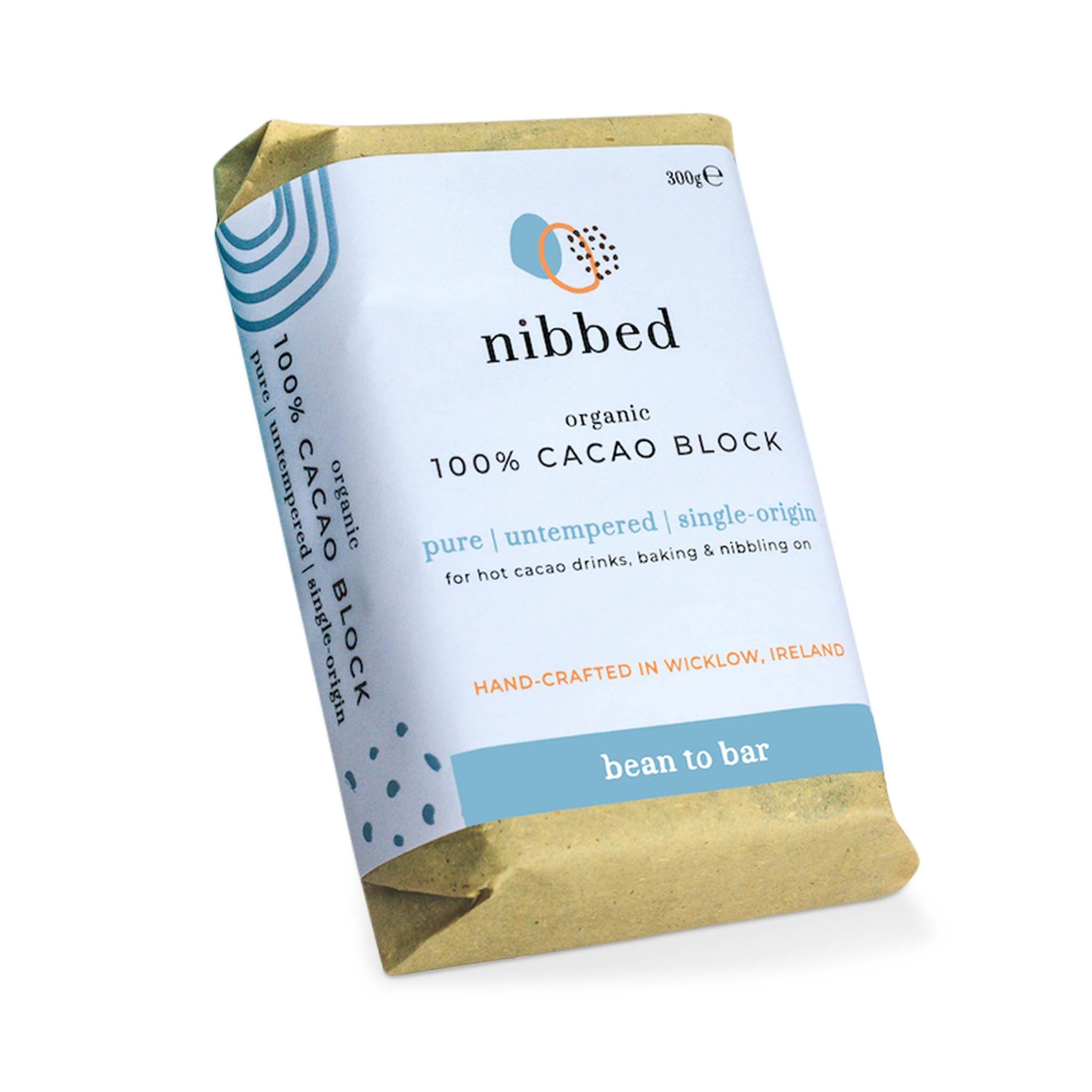 Nibbed Organic 100% Cacao Block – Faerly