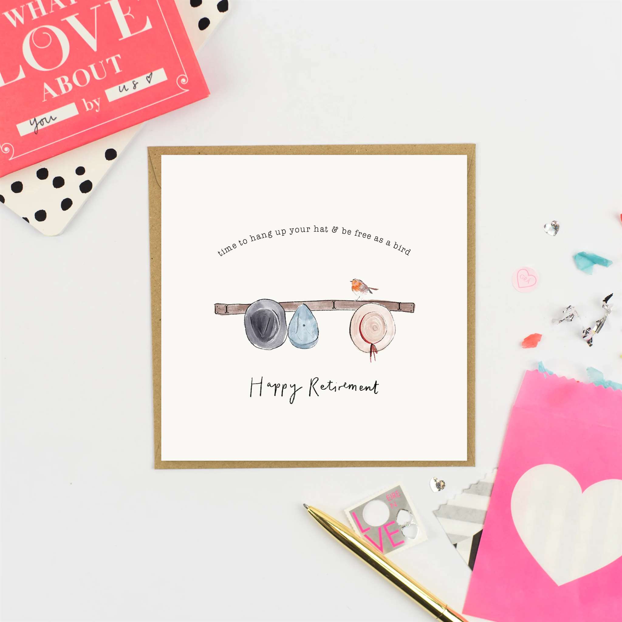 Happy Retirement - Picked Pom Pom Cards – Faerly