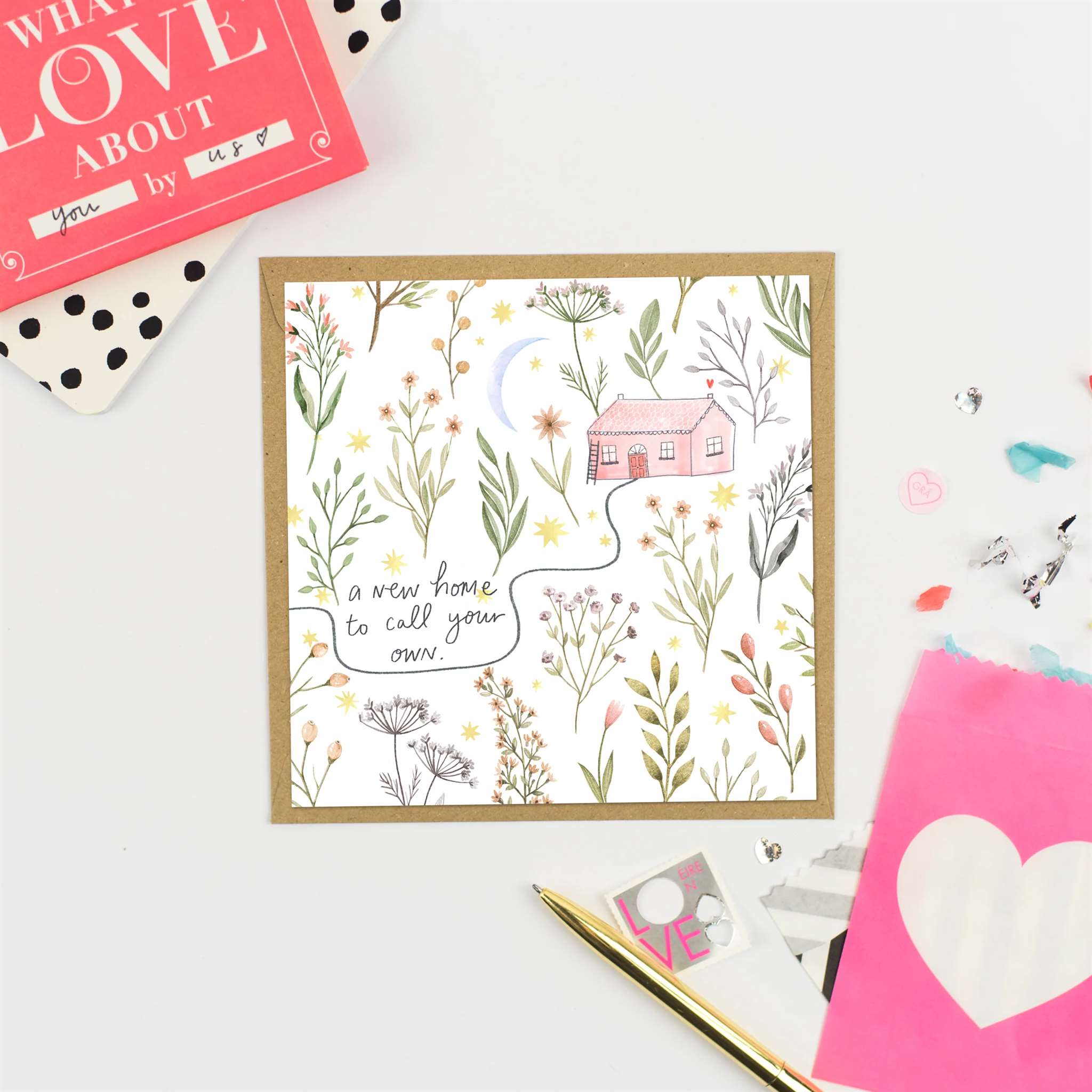 New Home to Call Your Own - Pickled Pom Pom Cards – Faerly