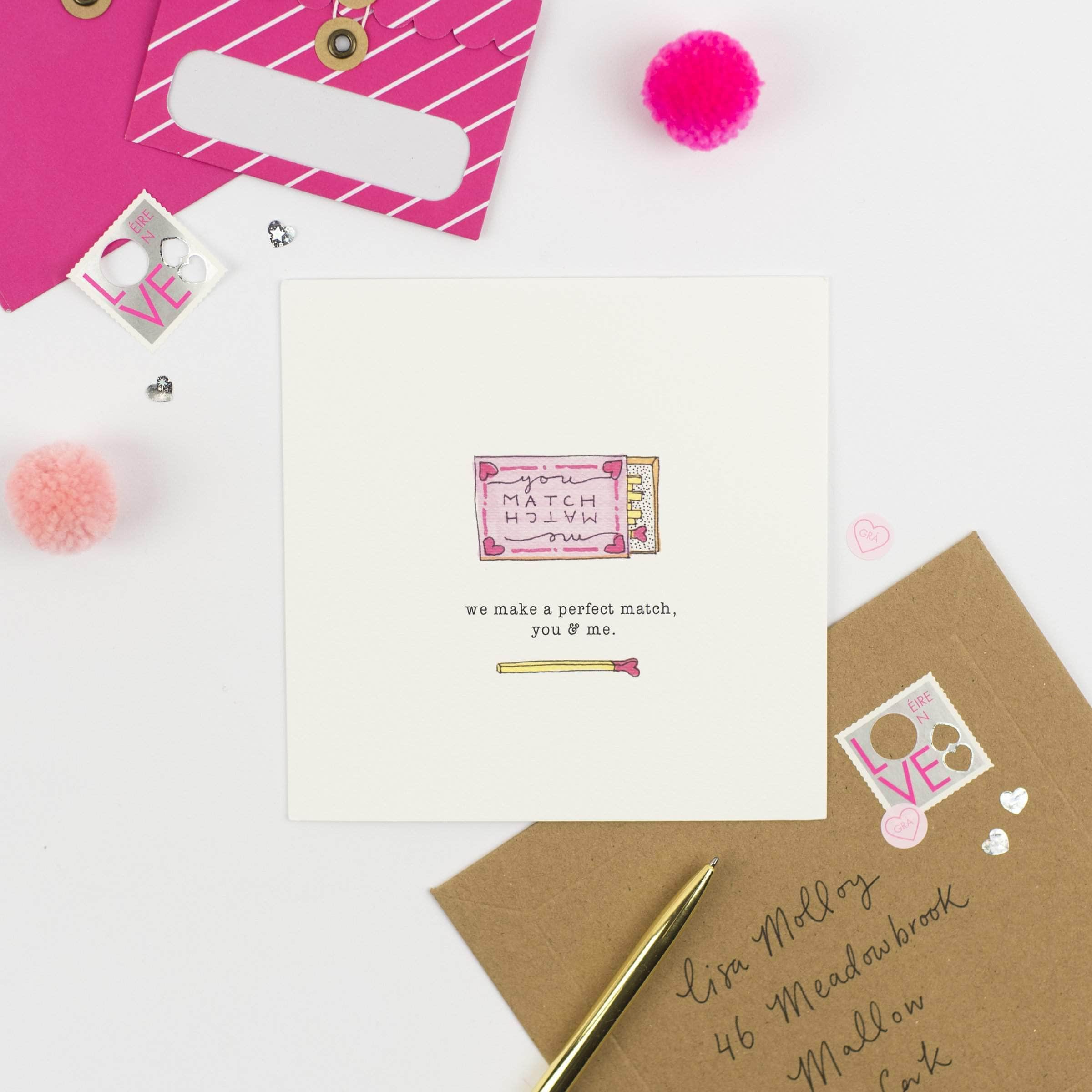 Perfect Match - Pickled Pom Pom Cards – Faerly