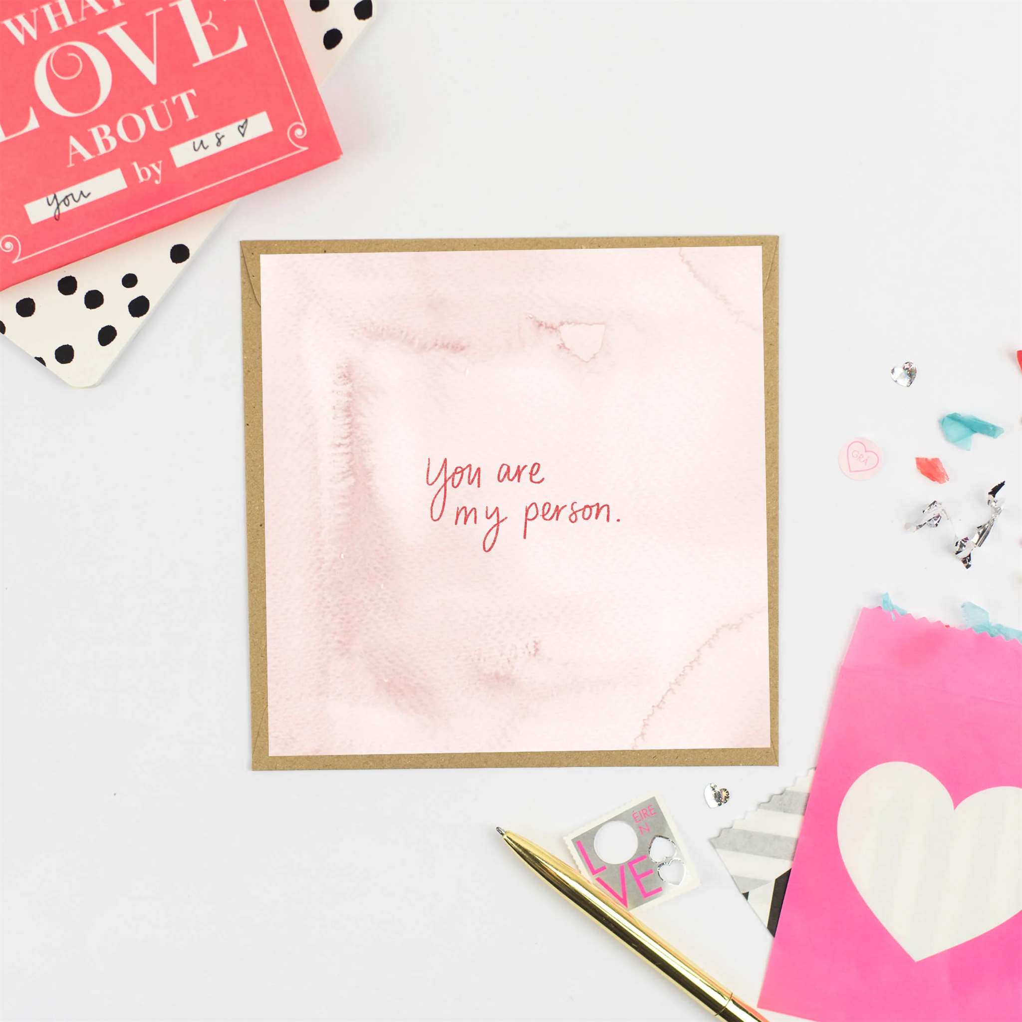 You are my Person - Pickled Pom Pom Cards – Faerly