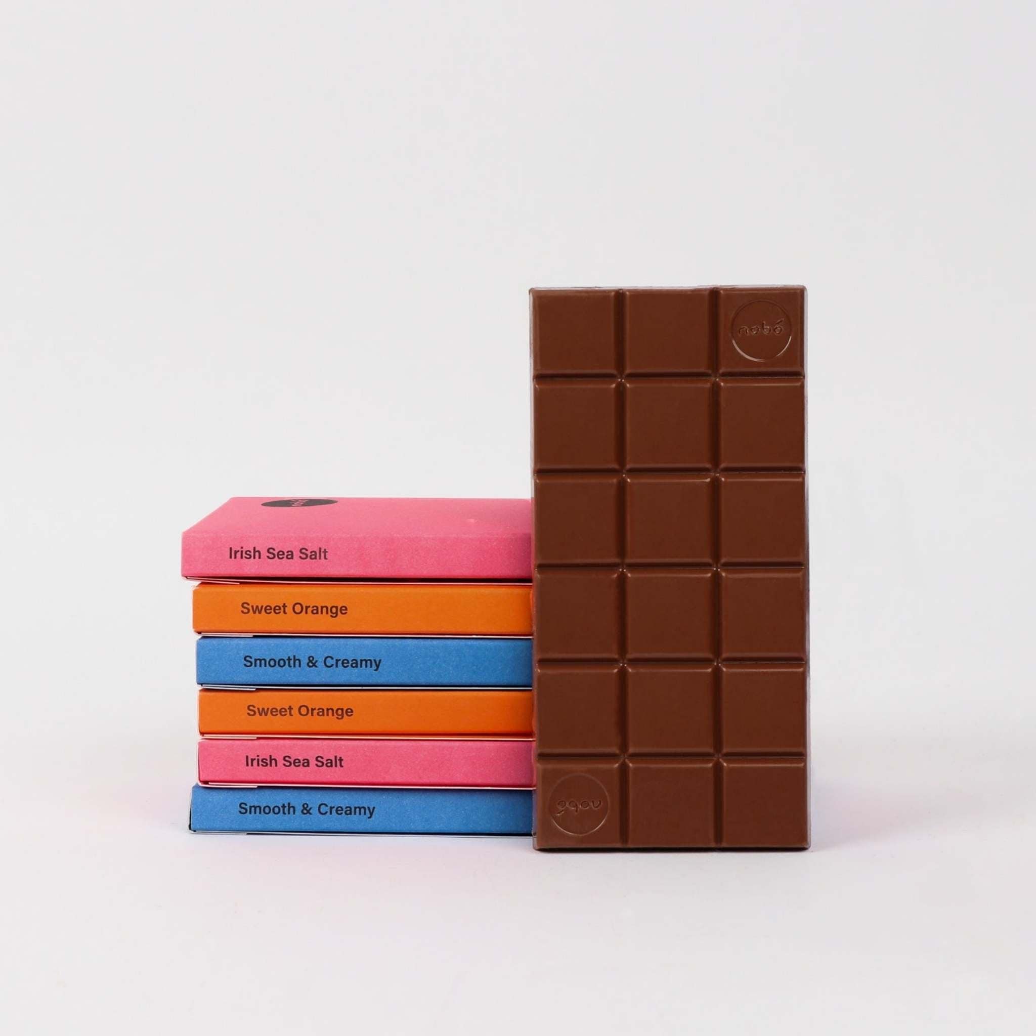 Irish Sea Salt Large Bar 80g - Nobó Chocolate – Faerly