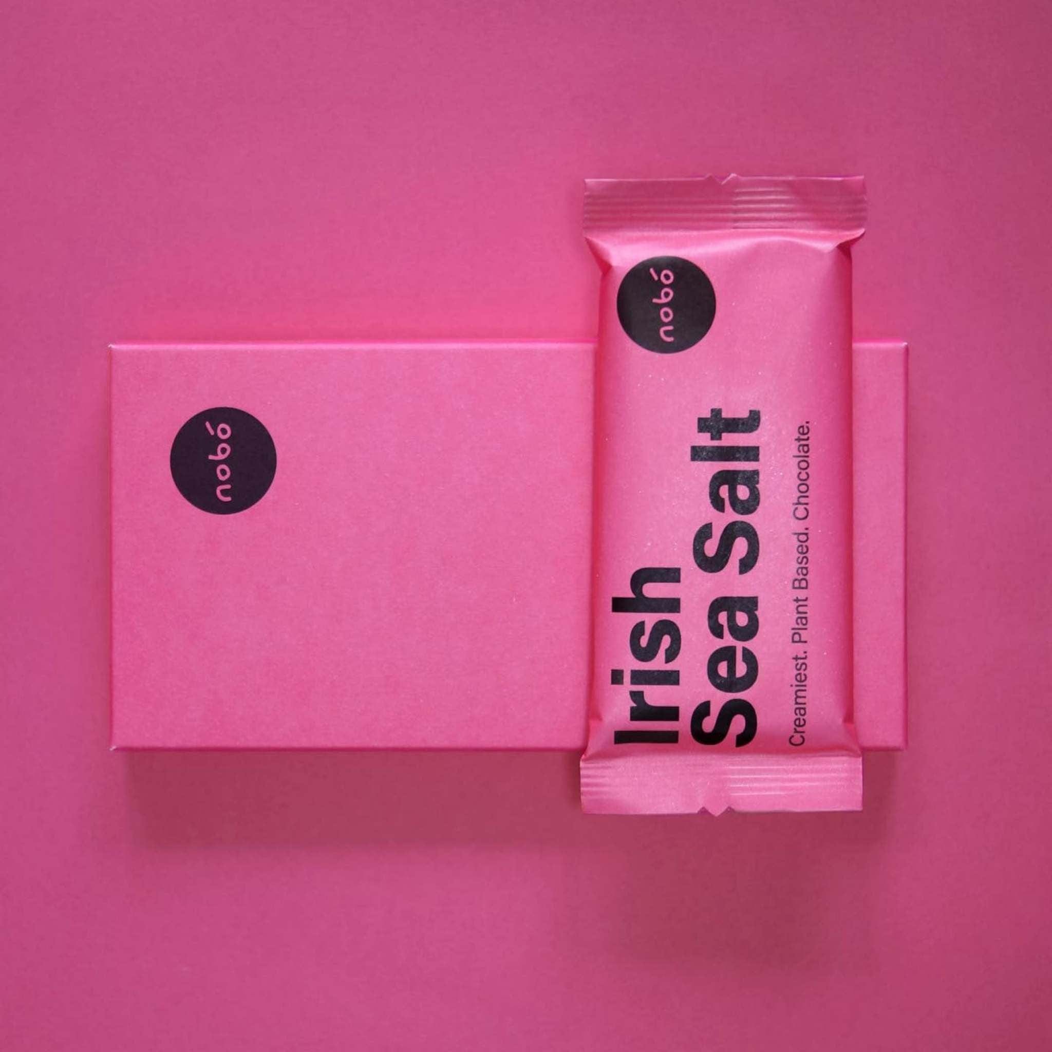 Irish Sea Salt Large Bar 80g - Nobó Chocolate – Faerly