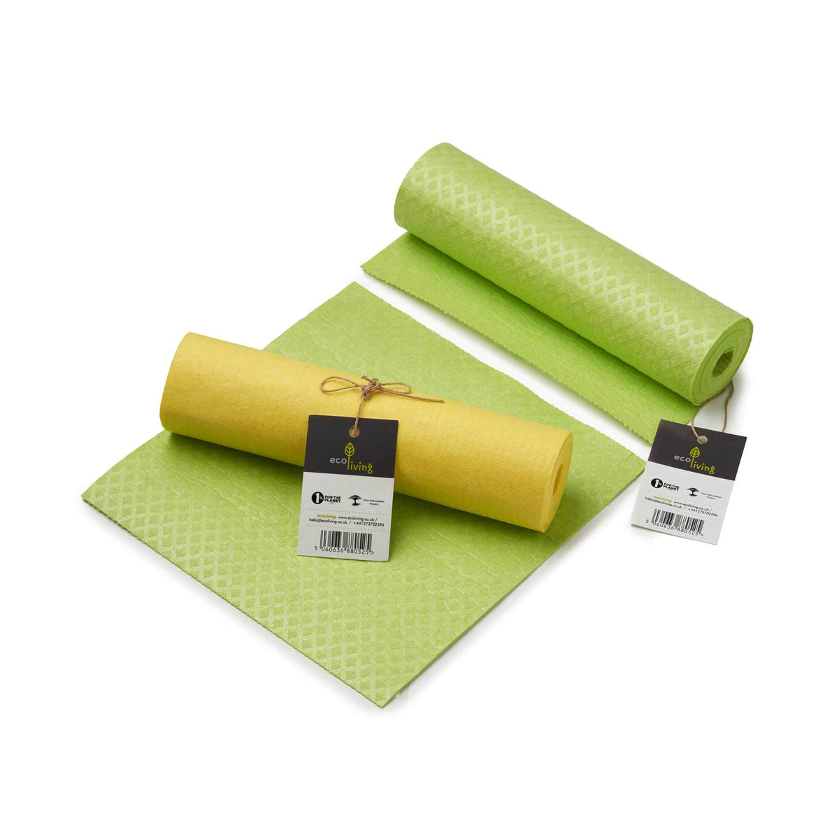 Compostable Sponge Kitchen Roll - 12 Reusable Cloths on a Roll – Faerly