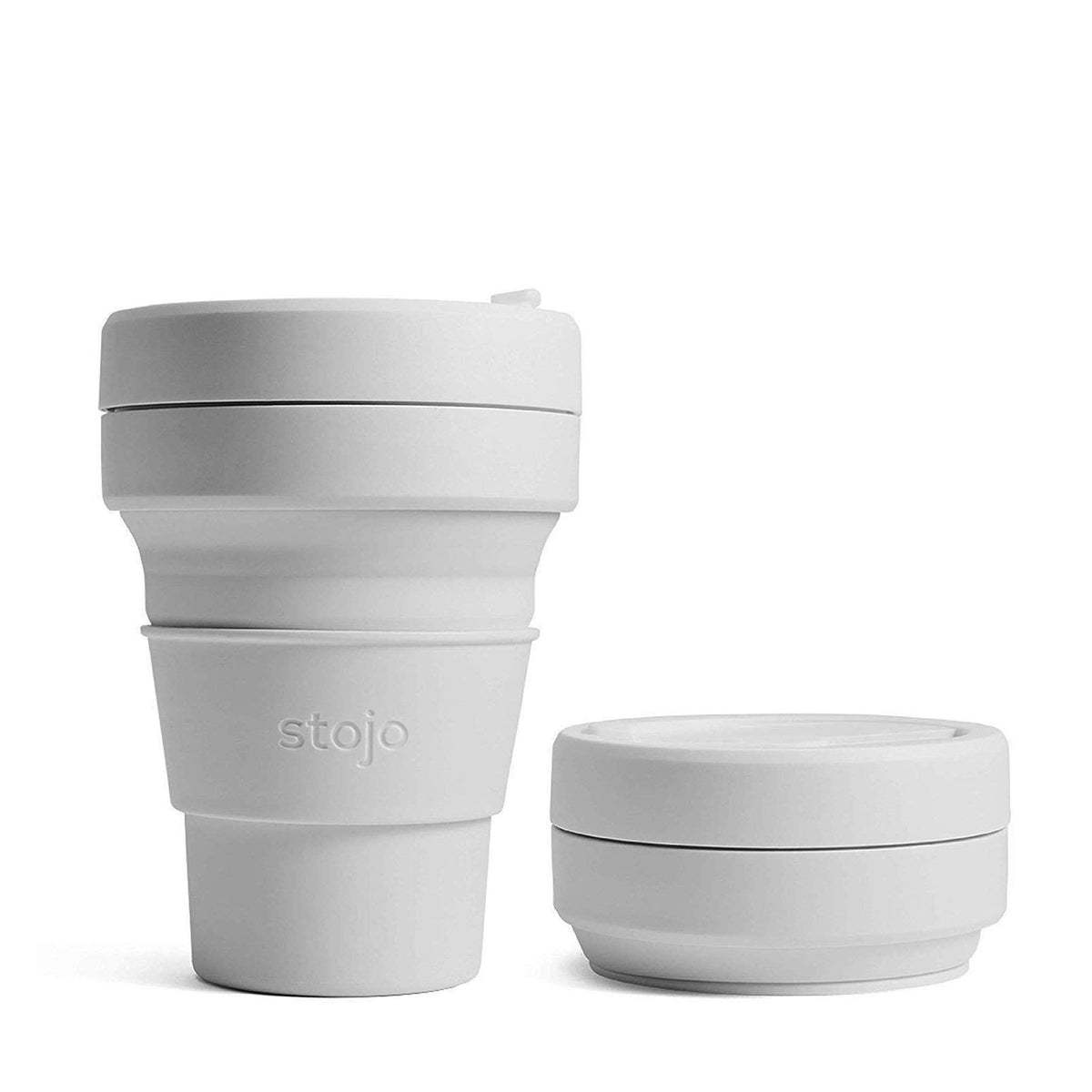 Stojo Collapsible & Reusable Travel Mug 12oz/355ml - Cashmere – Faerly