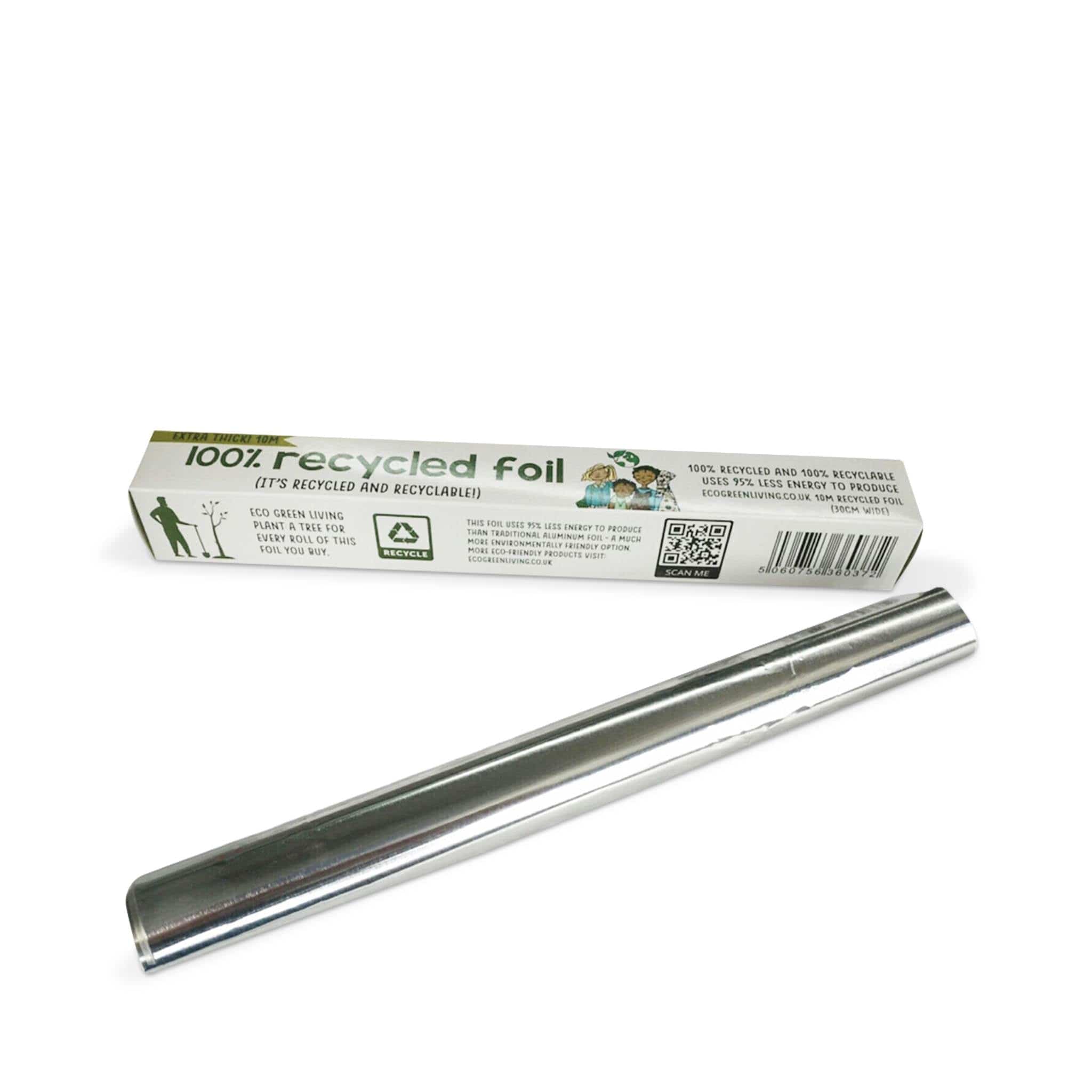 100% Recycled Aluminium Foil - 30cm x 10m – Faerly