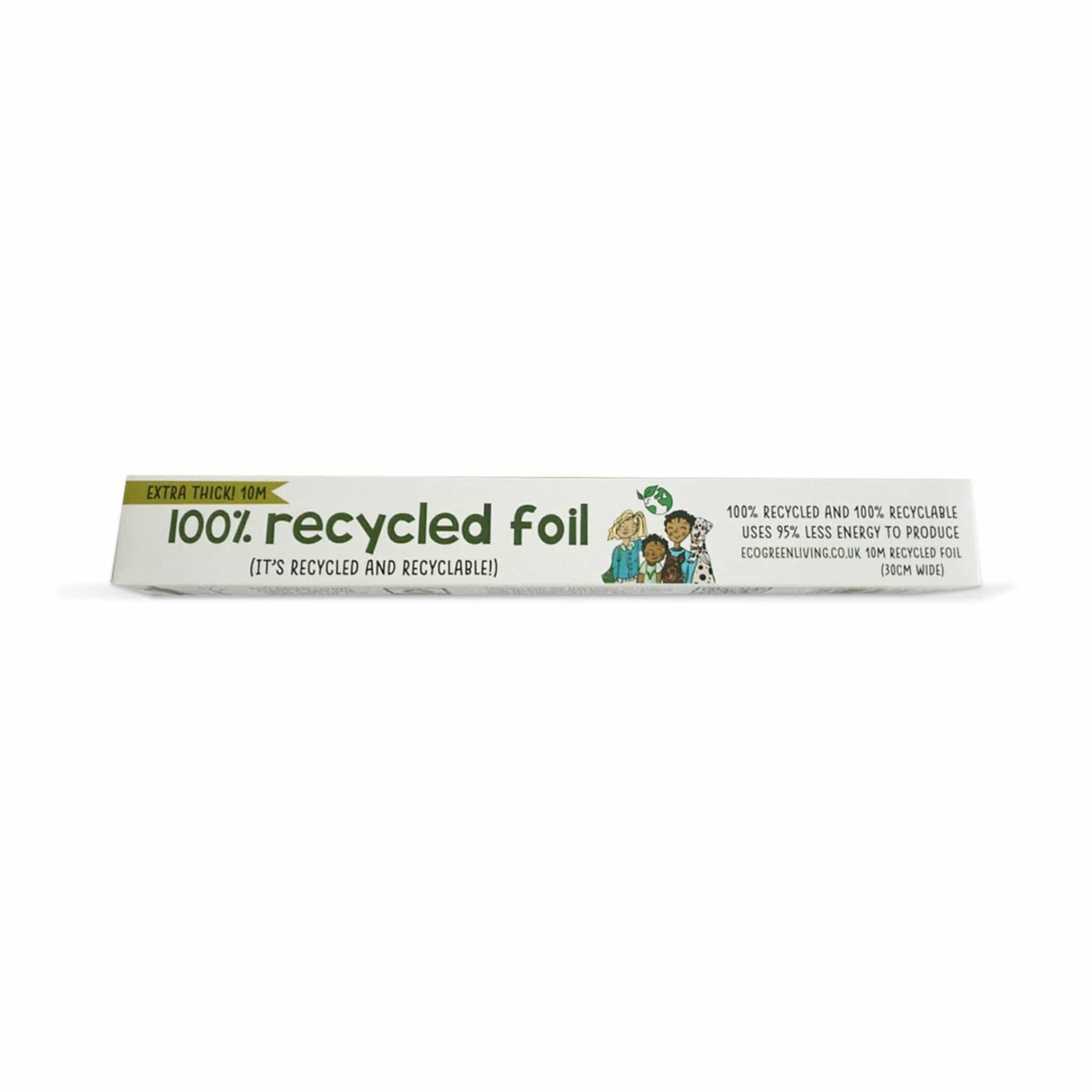 100% Recycled Aluminium Foil - 30cm x 10m – Faerly
