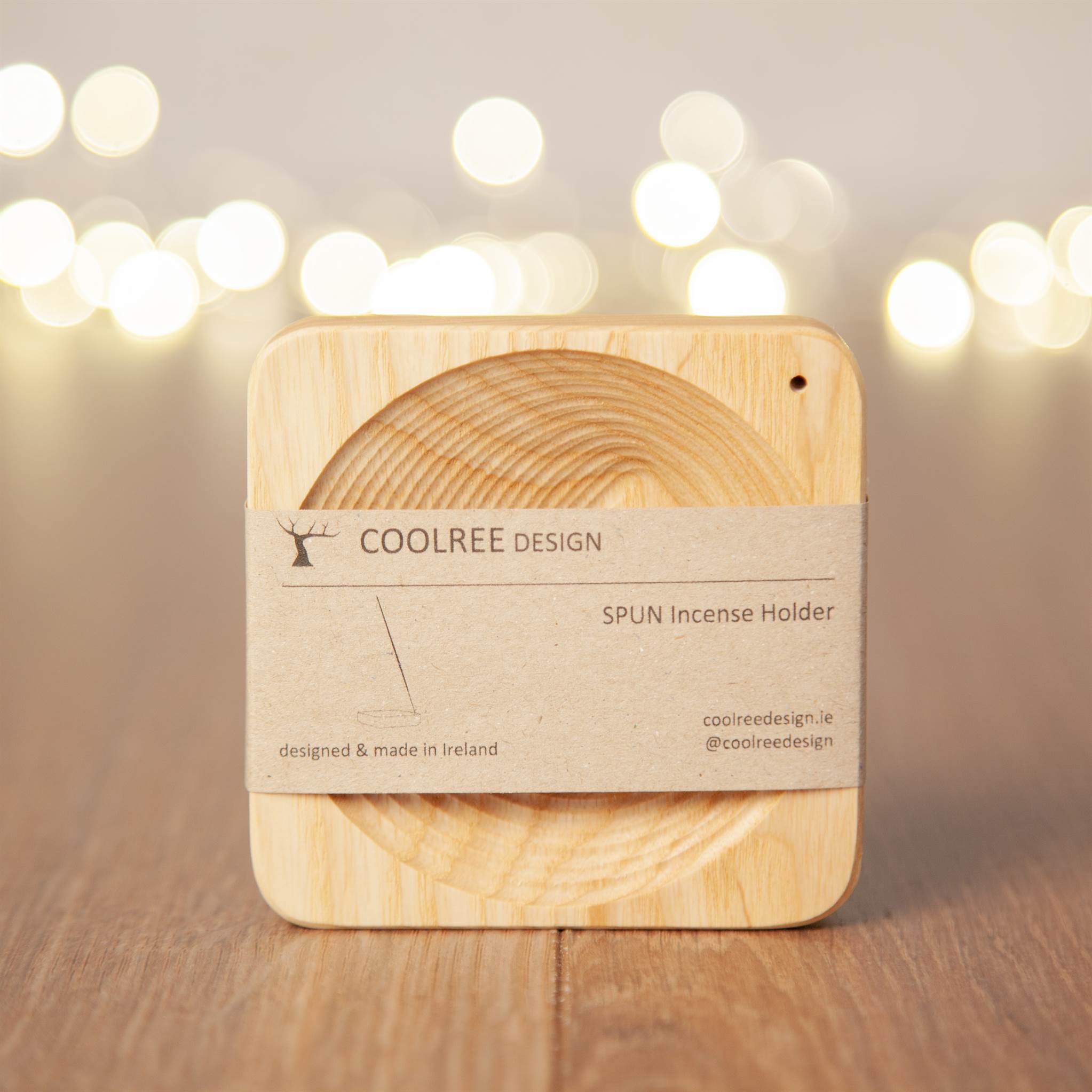 Spun Wooden Insense Holder - Coolree Design – Faerly