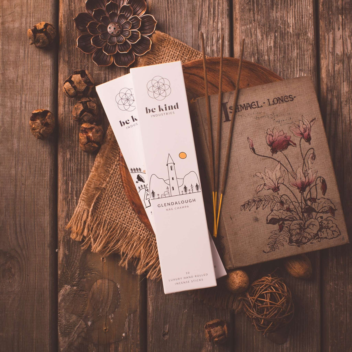 Nag Champa - Be Kind Luxury Incense Sticks - Glendalough – Faerly