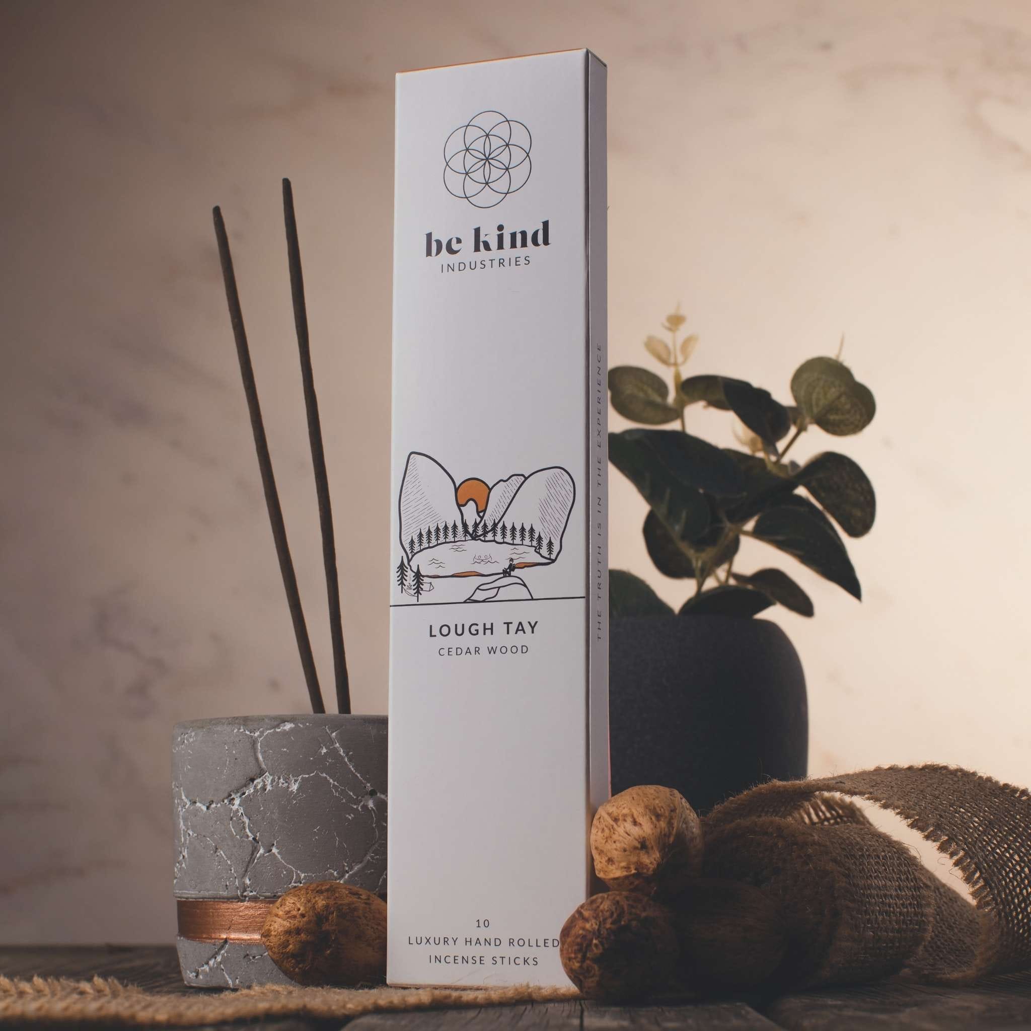 Cedarwood - Be Kind Luxury Incense Sticks - Lough Tay – Faerly