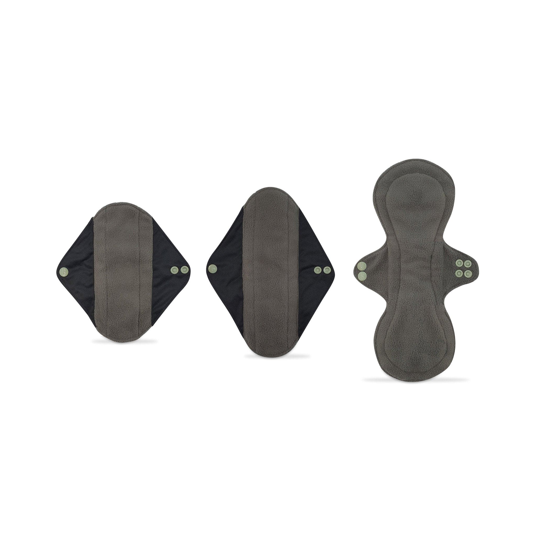 Bamboo Charcoal Reusable Period Pads Set with Pouch - Bambaw – Faerly