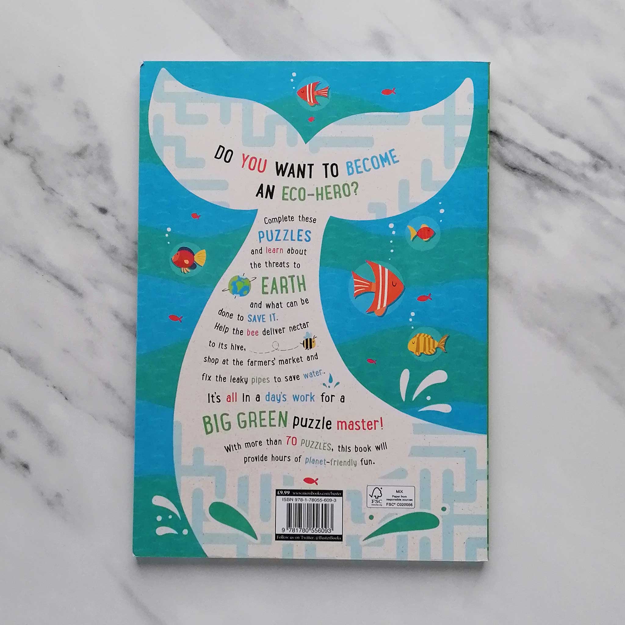 The Big Green Activity Book: Fun, Fact-filled Eco Puzzles for Kids to ...