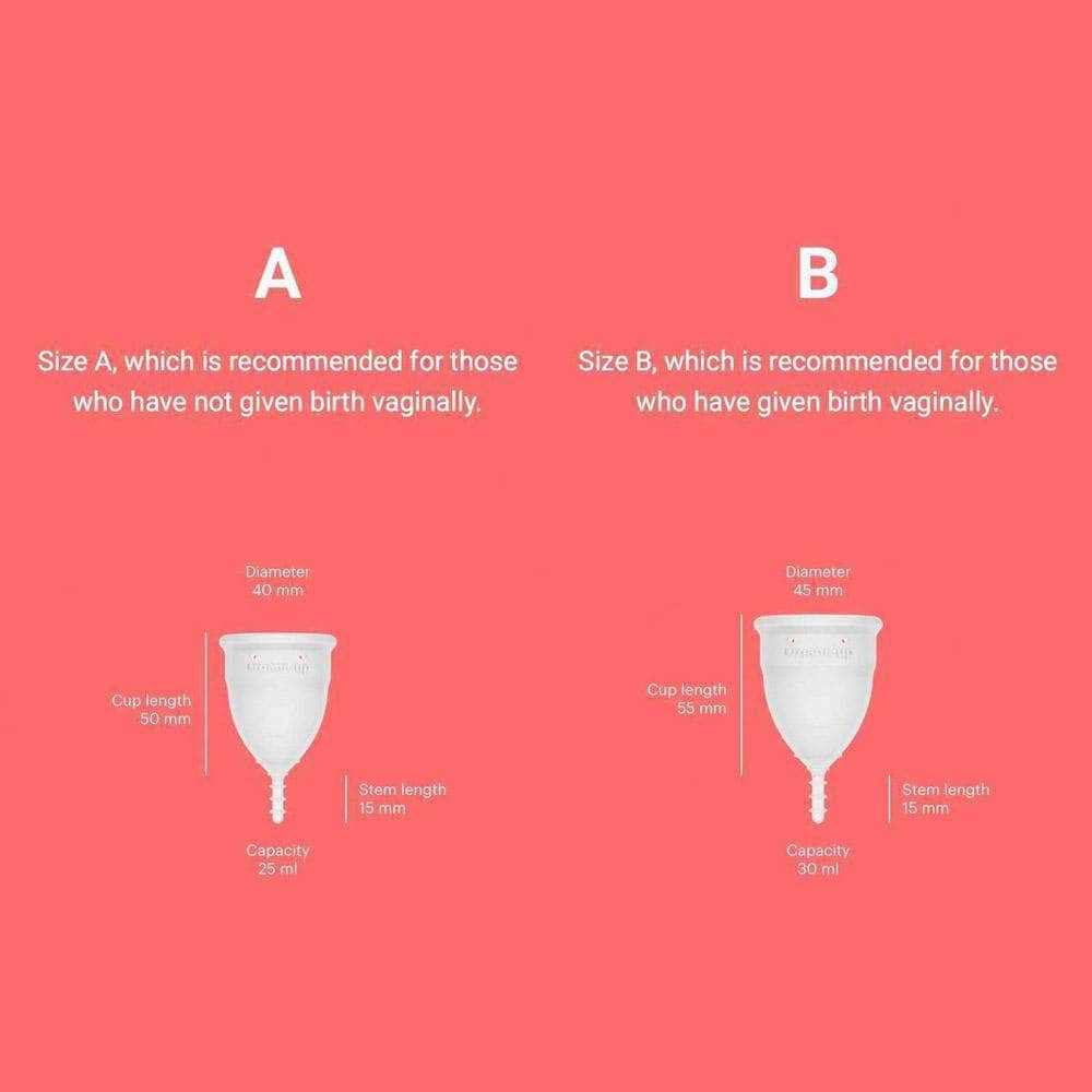 OrganiCup Menstrual Cup A-CUP – Faerly