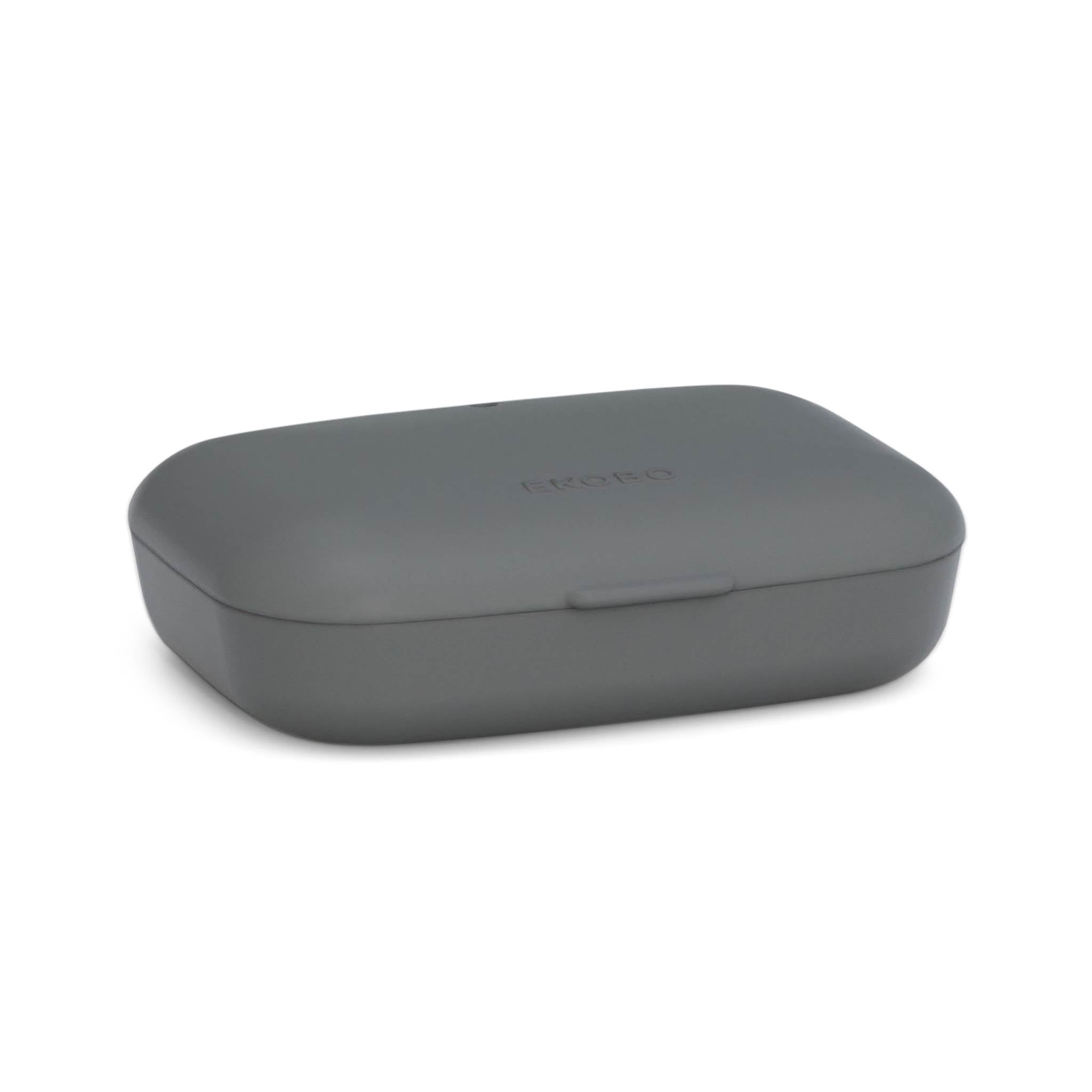 Rectangular Travel Soap Box - Smoke Grey - Ekobo – Faerly