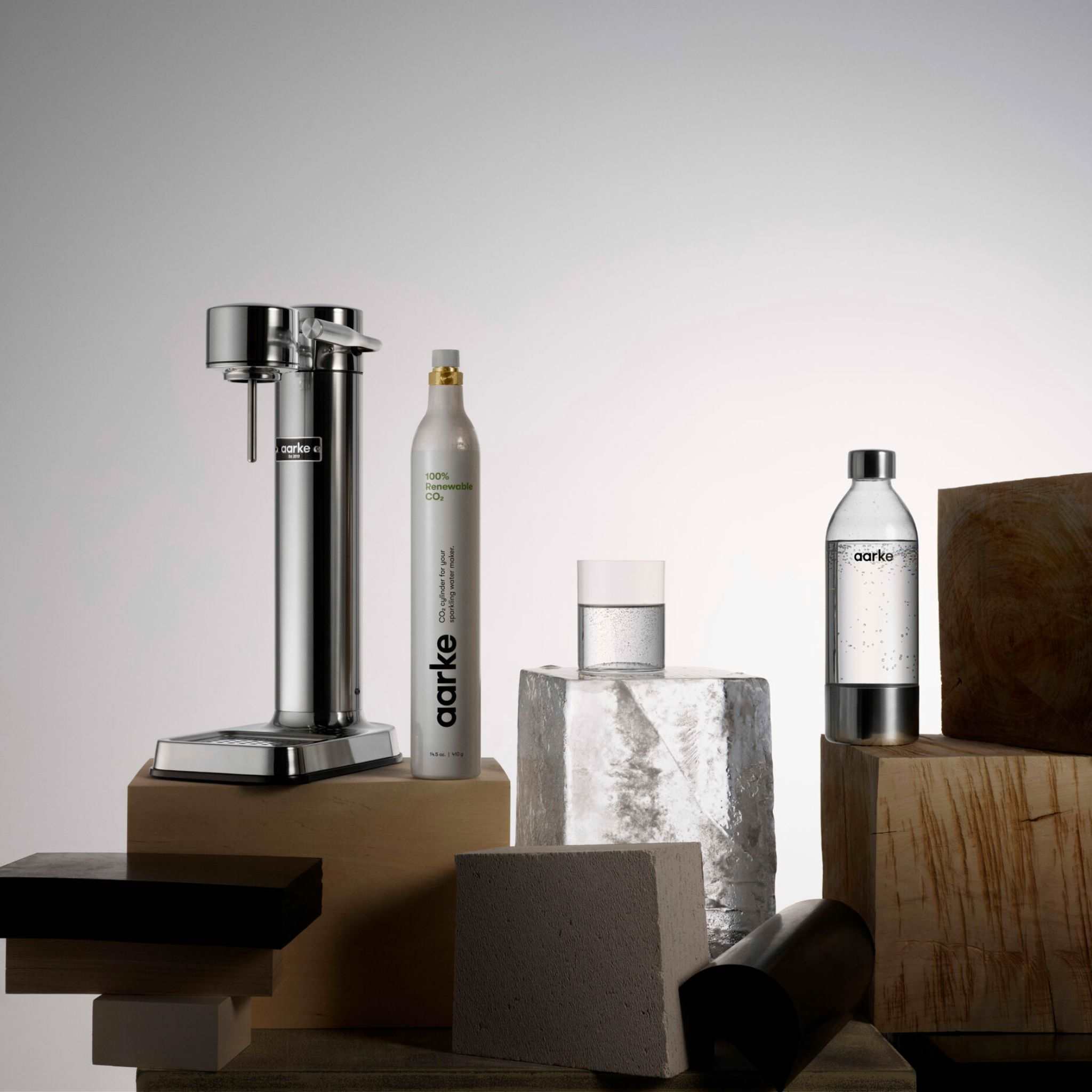 Aarke 100% Renewable CO2 Gas Screw-In Cylinder for Carbonators and Sod ...