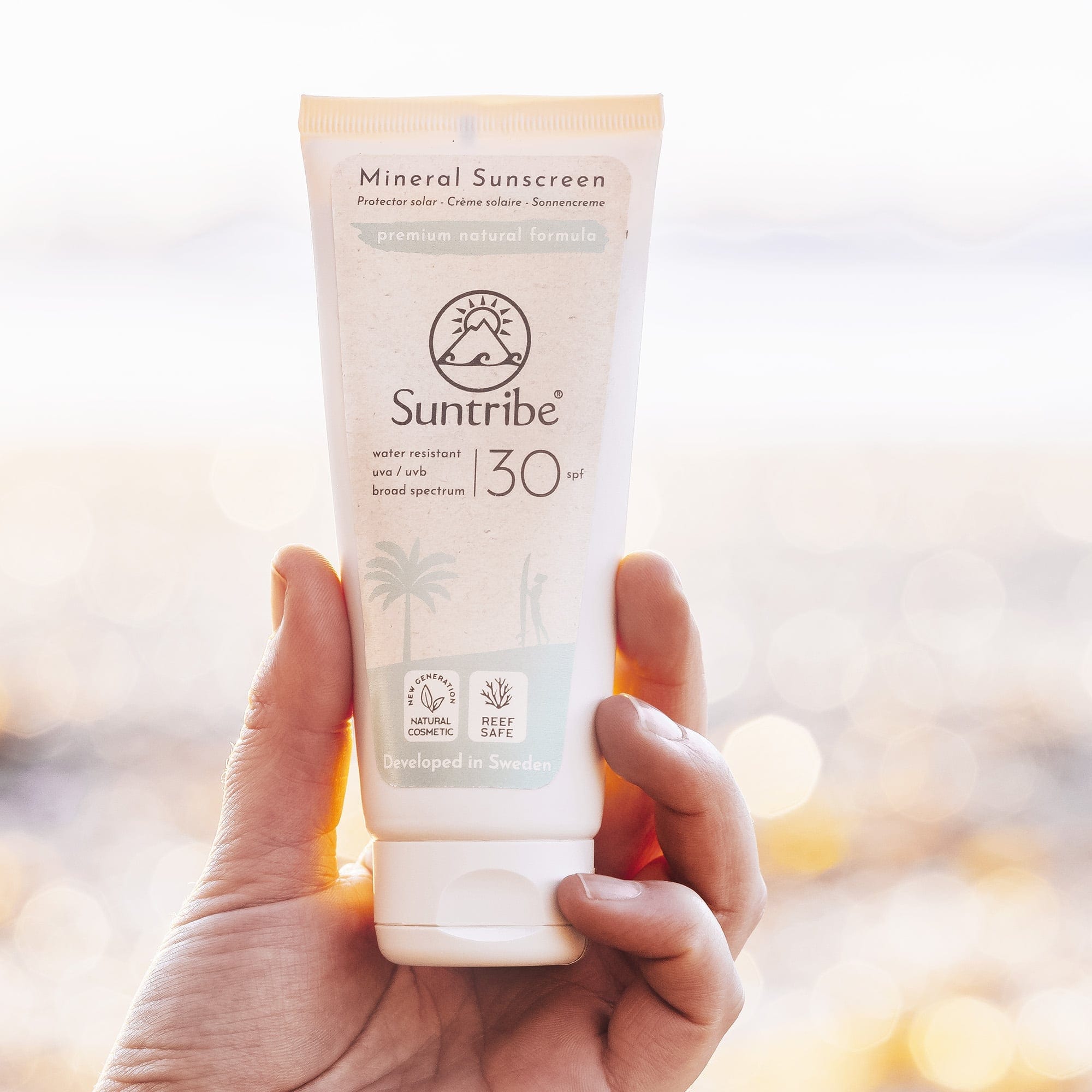 Suntribe All Natural Mineral Body & Face Sunscreen SPF 30 - (100ml ...