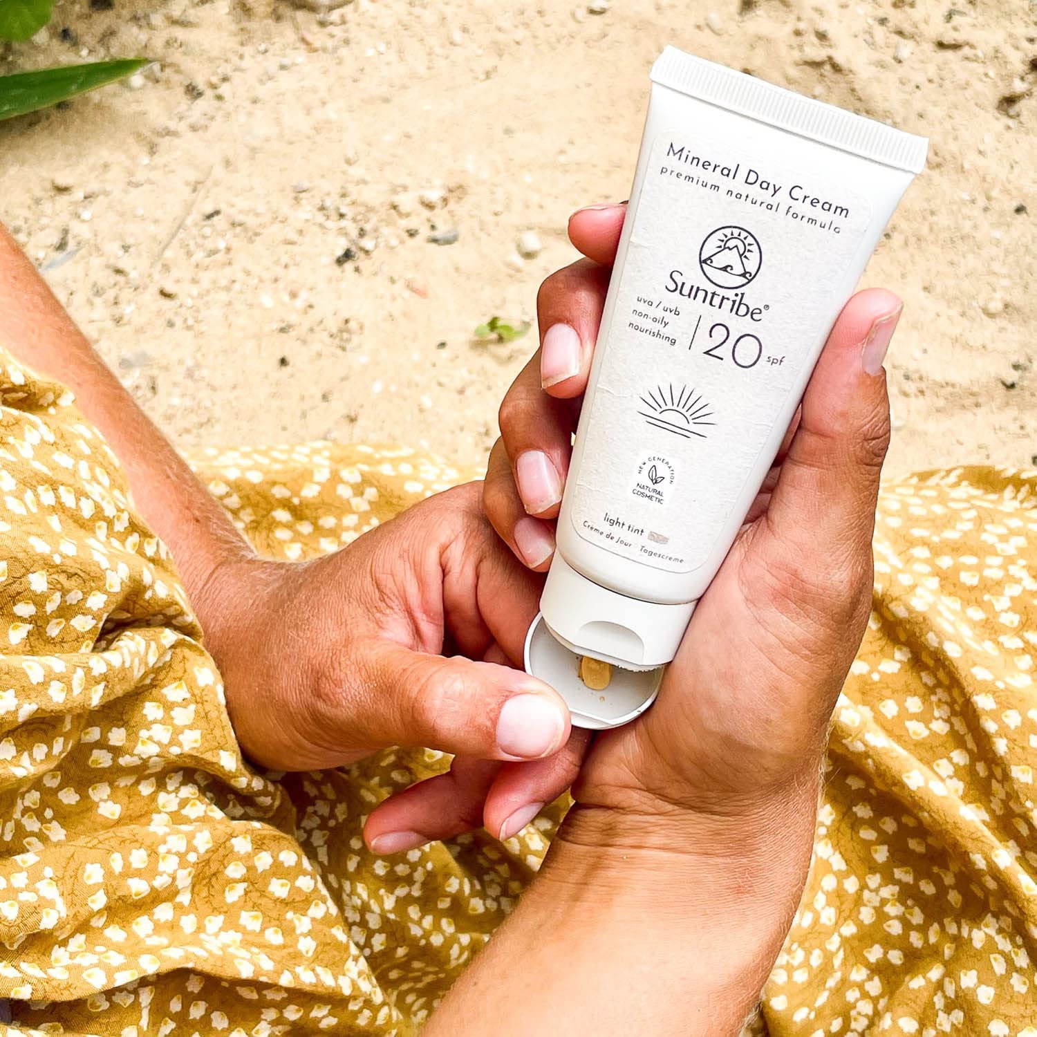 Suntribe All Natural Mineral Day Cream SPF 20 (40 ml) – Faerly