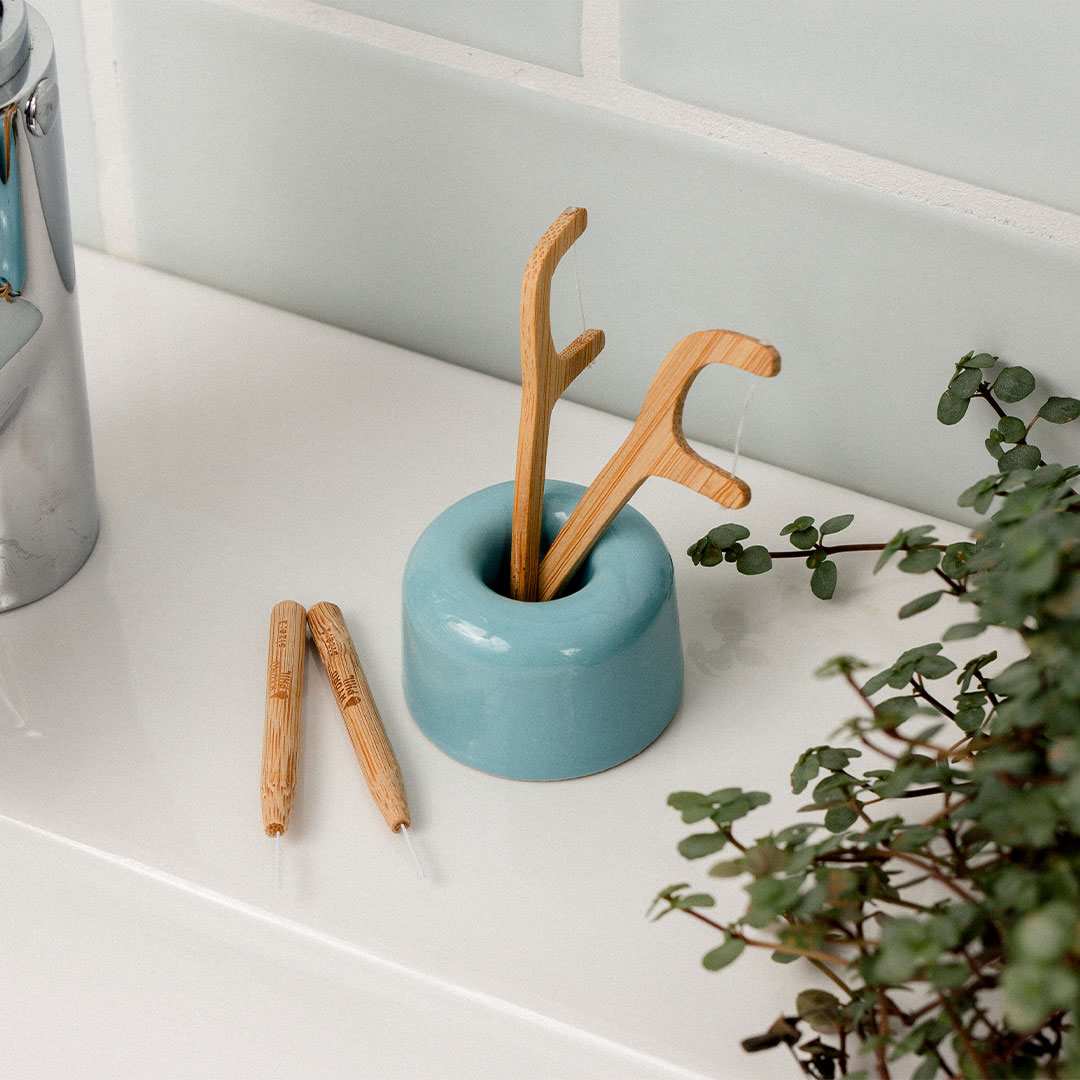 Plastic Free Bamboo Floss Dental Picks - Hydrophil – Faerly